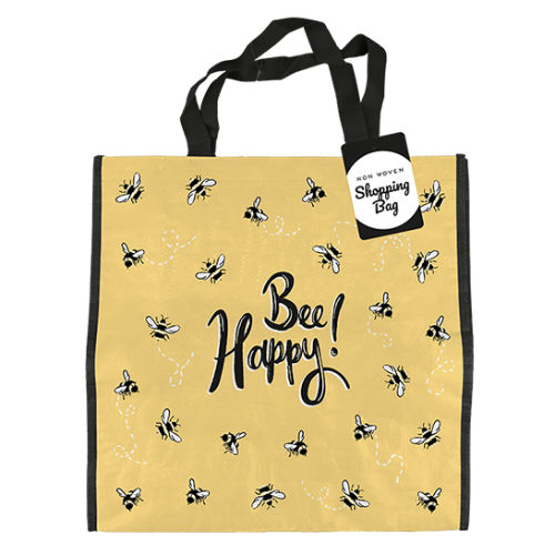 Bee Happy Reusable Shopping Bag – Sweetpea & Rose