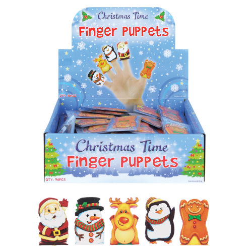 Novelty Christmas Finger Puppets – Sweetpea & Rose