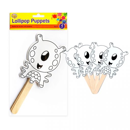 Lollipop Puppets 4pk – Sweetpea & Rose
