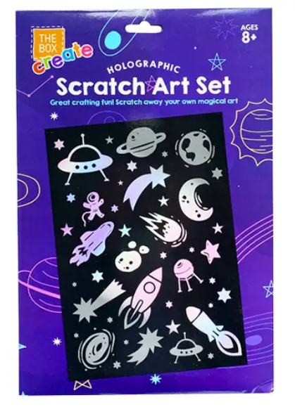 Large Scratch Art Kit – Sweetpea & Rose